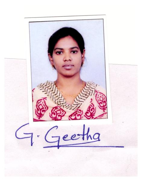 Geetha M. - Assistant professor,7 years teaching experience in ...