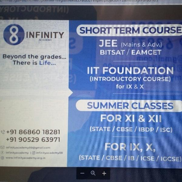 Infinity Academy in Banjara Hills, Hyderabad