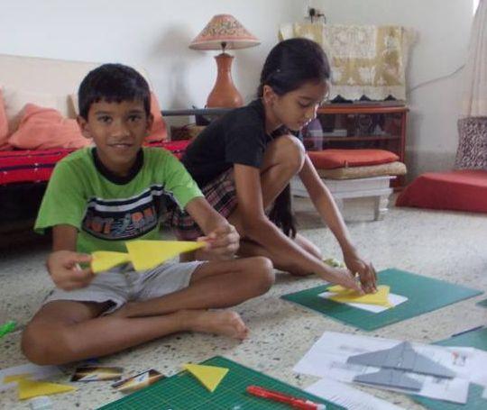 Cut and make Aeroplane Models with us from different materials ! in ...